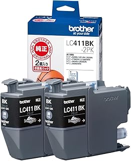 LC411BK－2PK 純正インクカートリッジ – 高品質トナーの専門店 EcoArx